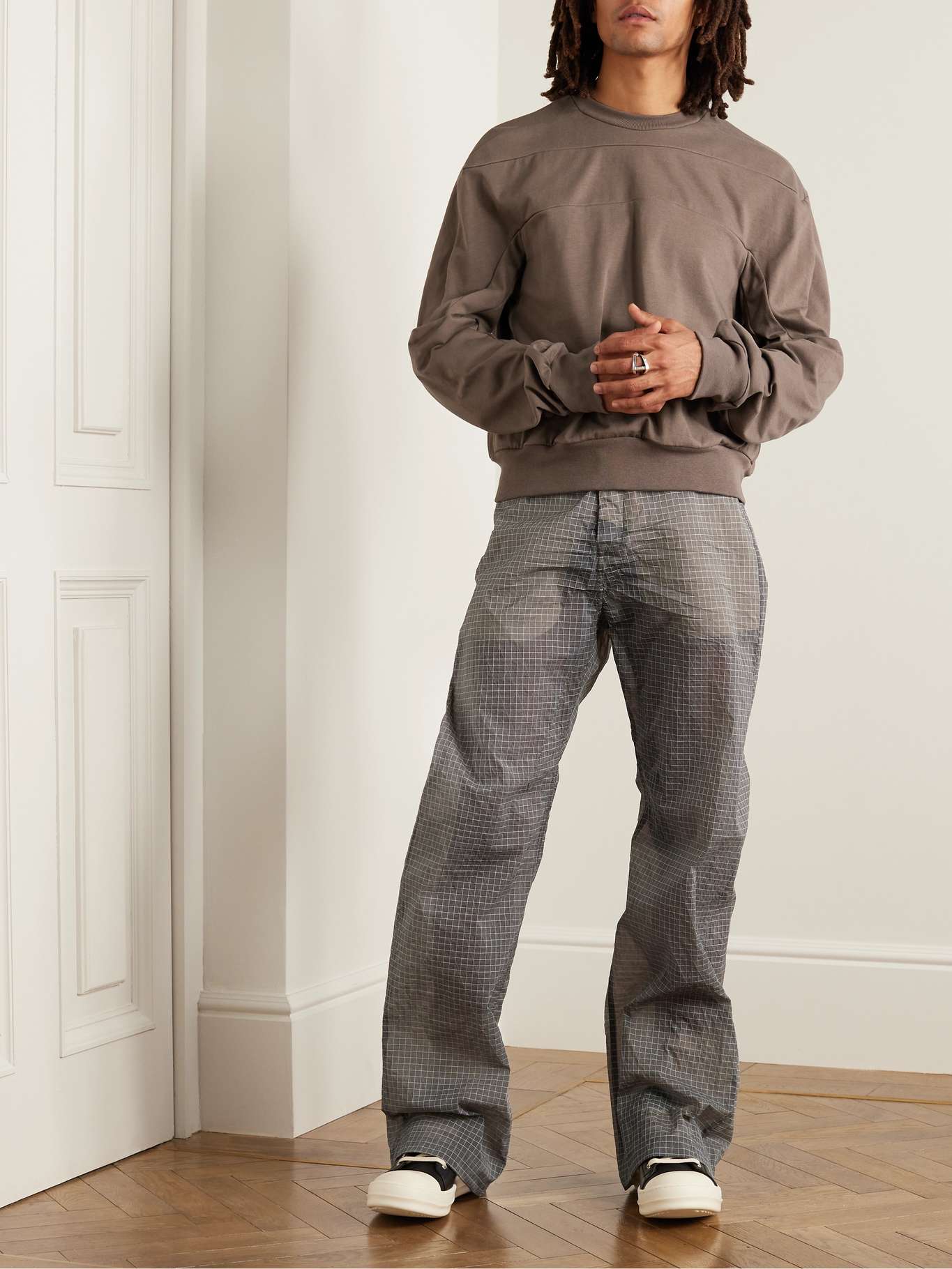 RICK OWENS Dyneema Straight-Leg Ripstop Trousers for Men | MR PORTER