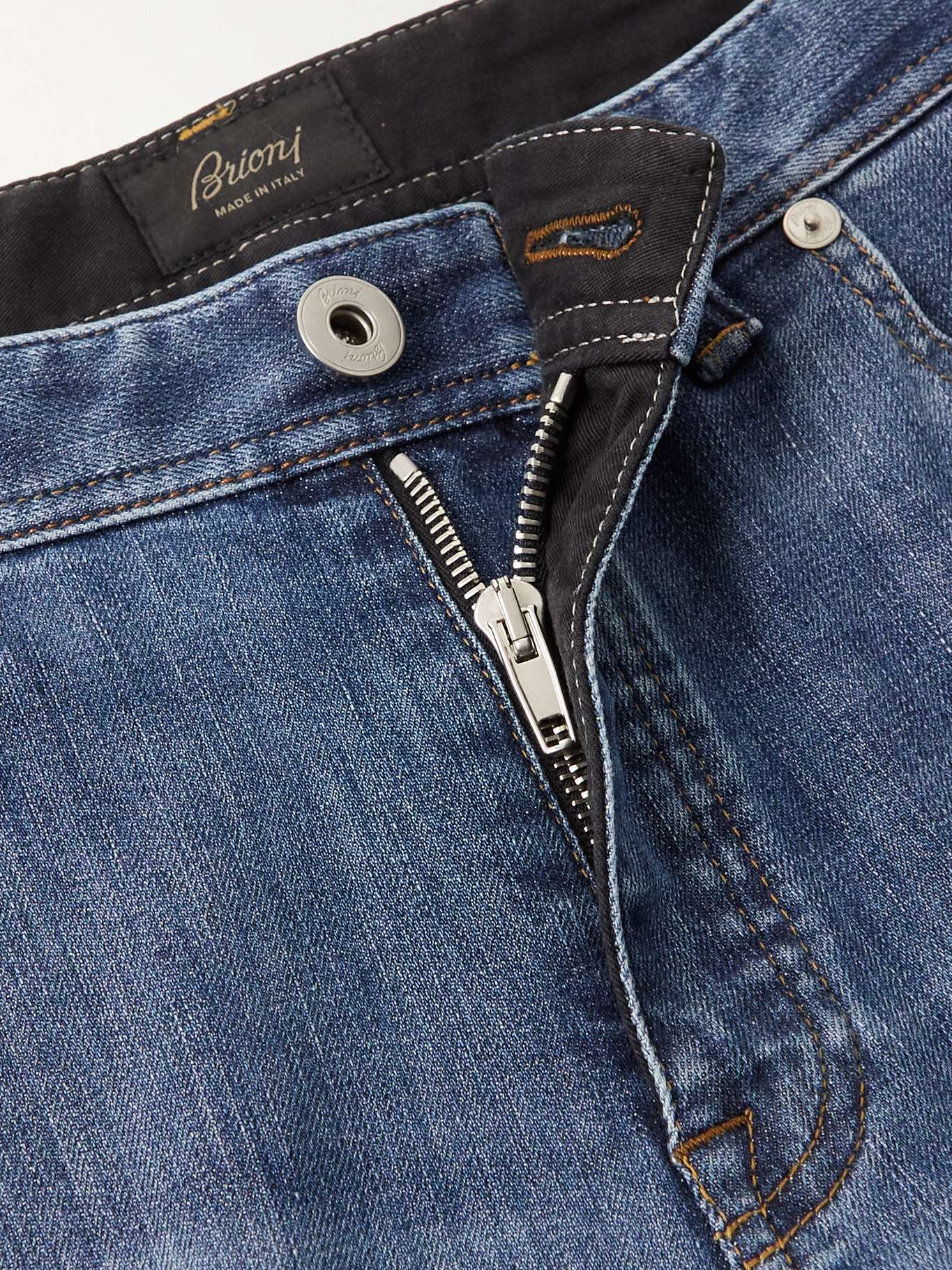 BRIONI Aspen Slim-Fit Denim Jeans for Men | MR PORTER