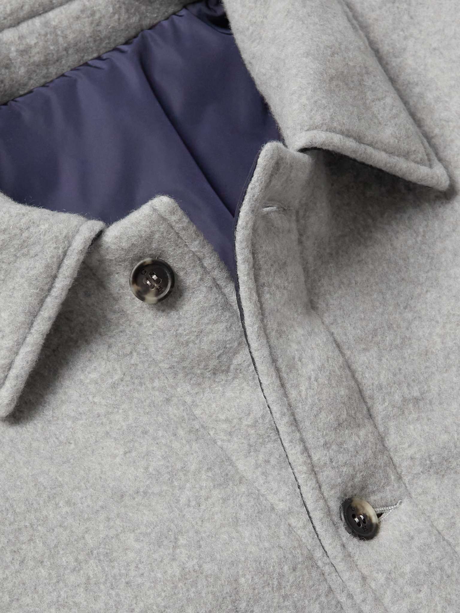 GABRIELA HEARST Argus Reversible Recycled-Cashmere and Shell Jacket for ...