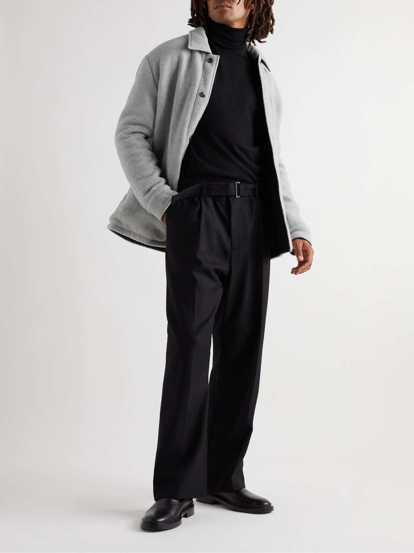 GABRIELA HEARST Argus Reversible Recycled-Cashmere and Shell Jacket for ...