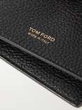 TOM FORD Full-Grain Leather Billfold Wallet with Money Clip for Men ...