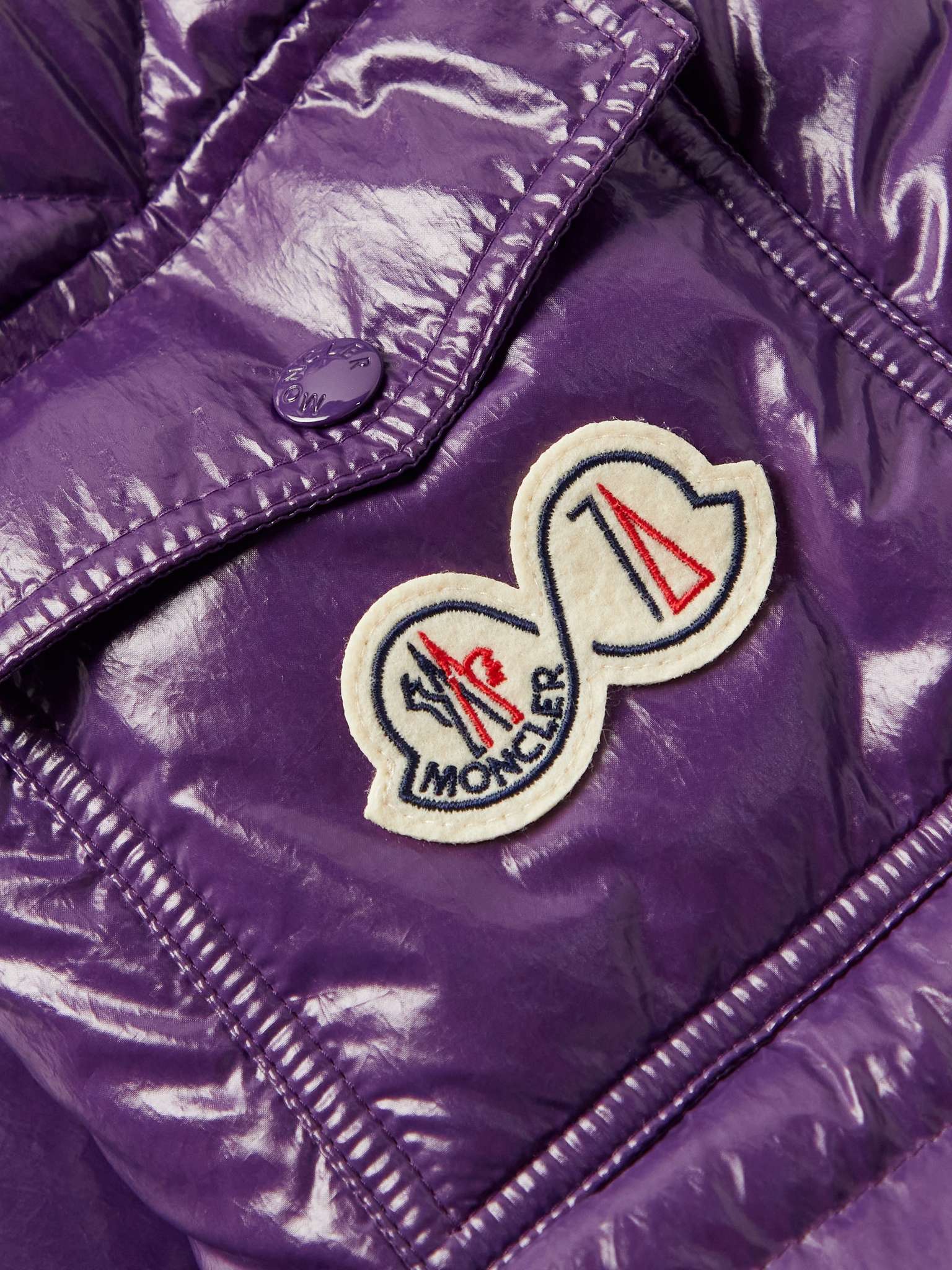 MONCLER Moncler Maya 70 Logo-Appliquéd Quilted Shell Hooded Down Jacket ...