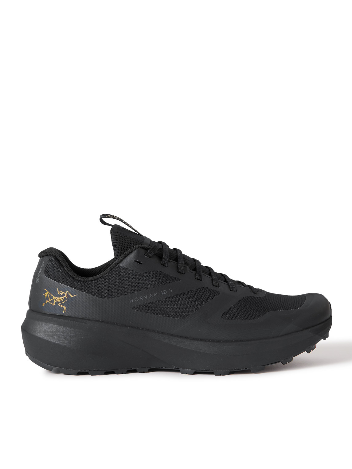 Arc'teryx Norvan Ld 3 Gtx Rubber-trimmed Gore-tex® Hiking Sneakers In Black | ModeSens