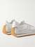 LOEWE Flow Runner Leather-Trimmed Suede and Nylon Sneakers for Men | MR ...