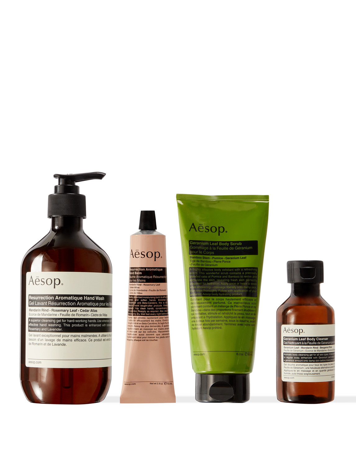 Aesop Elaborate Body Kit | Smart Closet