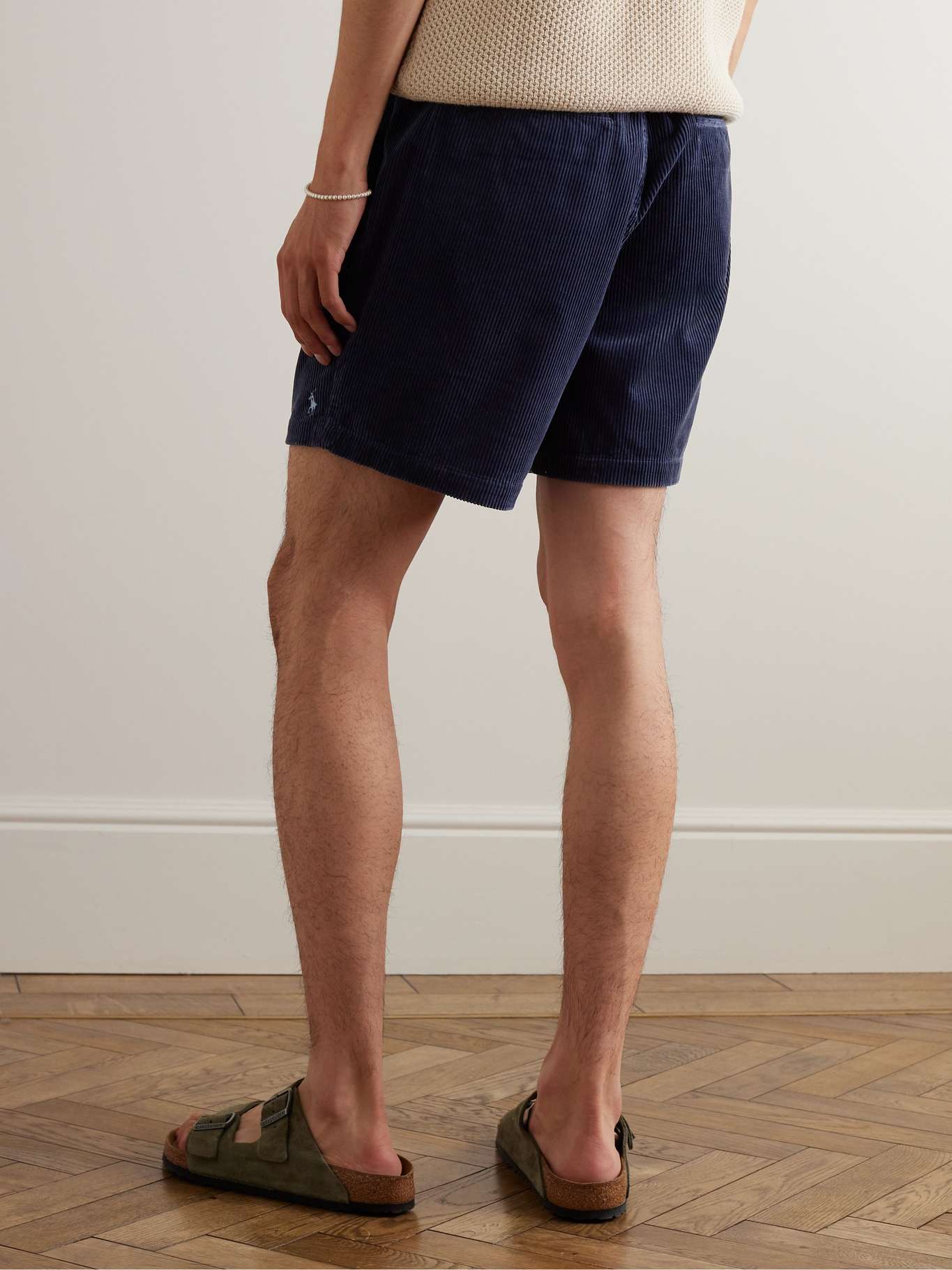 POLO RALPH LAUREN Prepster Straight-Leg Cotton-Corduroy Drawstring ...