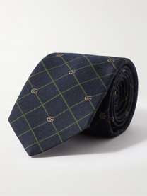 GUCCI 7cm Logo-Jacquard Silk and Wool-Blend Tie for Men | MR PORTER