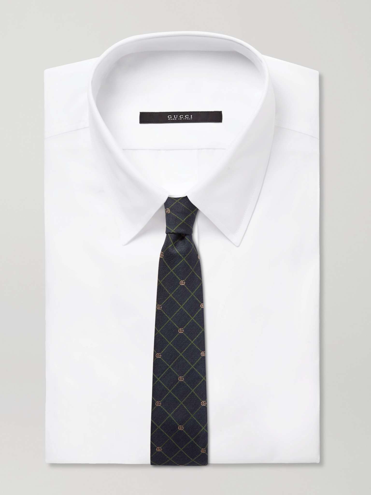 GUCCI 7cm Logo-Jacquard Silk and Wool-Blend Tie for Men | MR PORTER