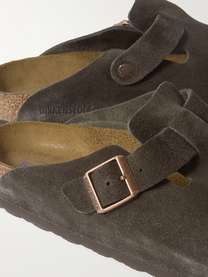 BIRKENSTOCK Boston Suede Clogs for Men | MR PORTER