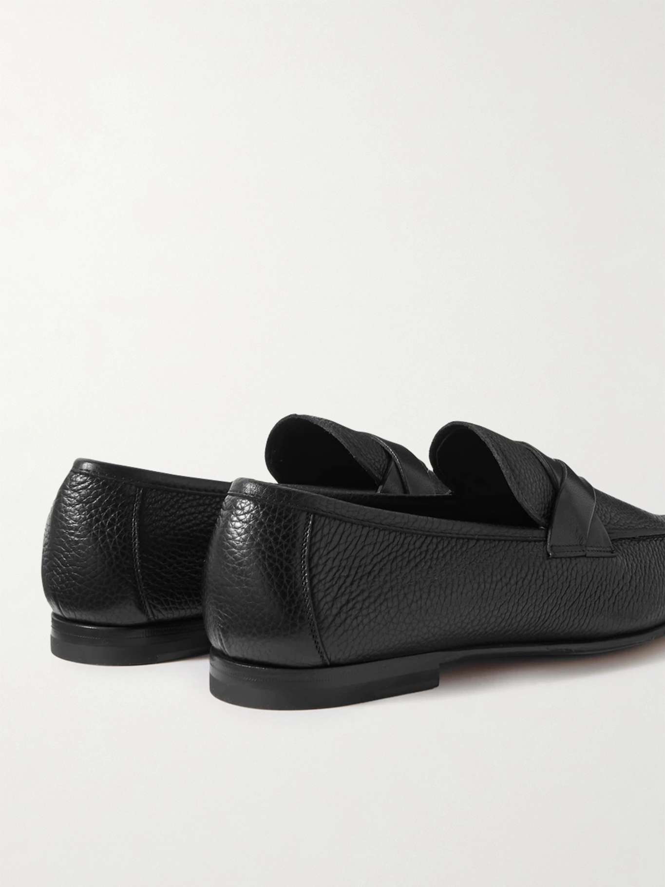 TOM FORD Sean Full-Grain Leather Loafers for Men | MR PORTER