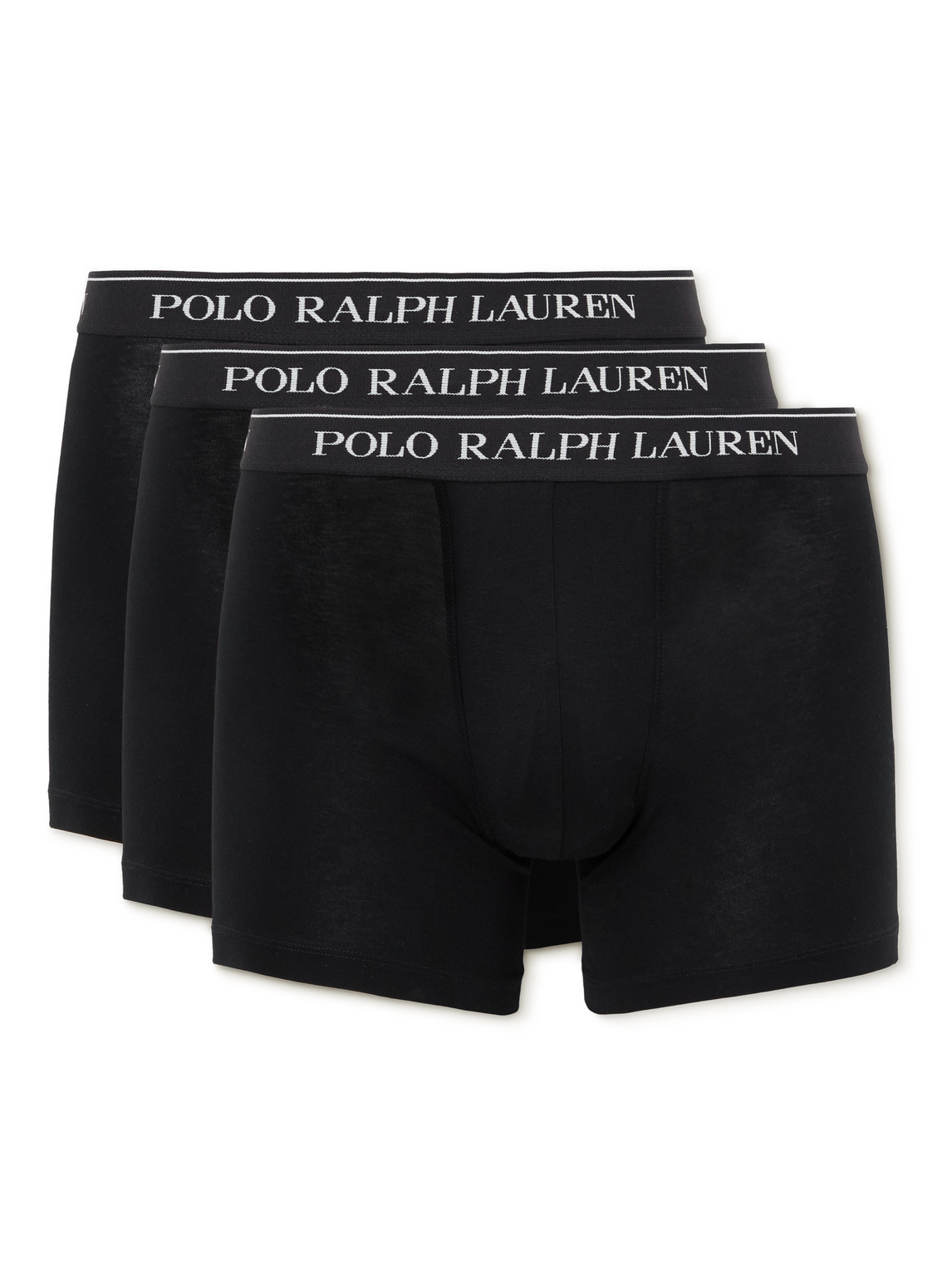 Polo Ralph Lauren - Three-Packs Stretch-Cotton Boxer Briefs - Men ...