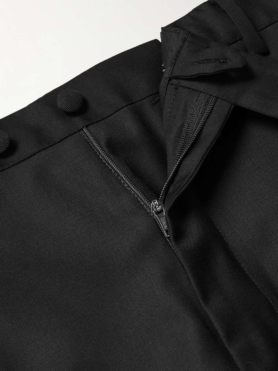 MR P. Slim-Fit Tapered Wool Tuxedo Trousers for Men | MR PORTER