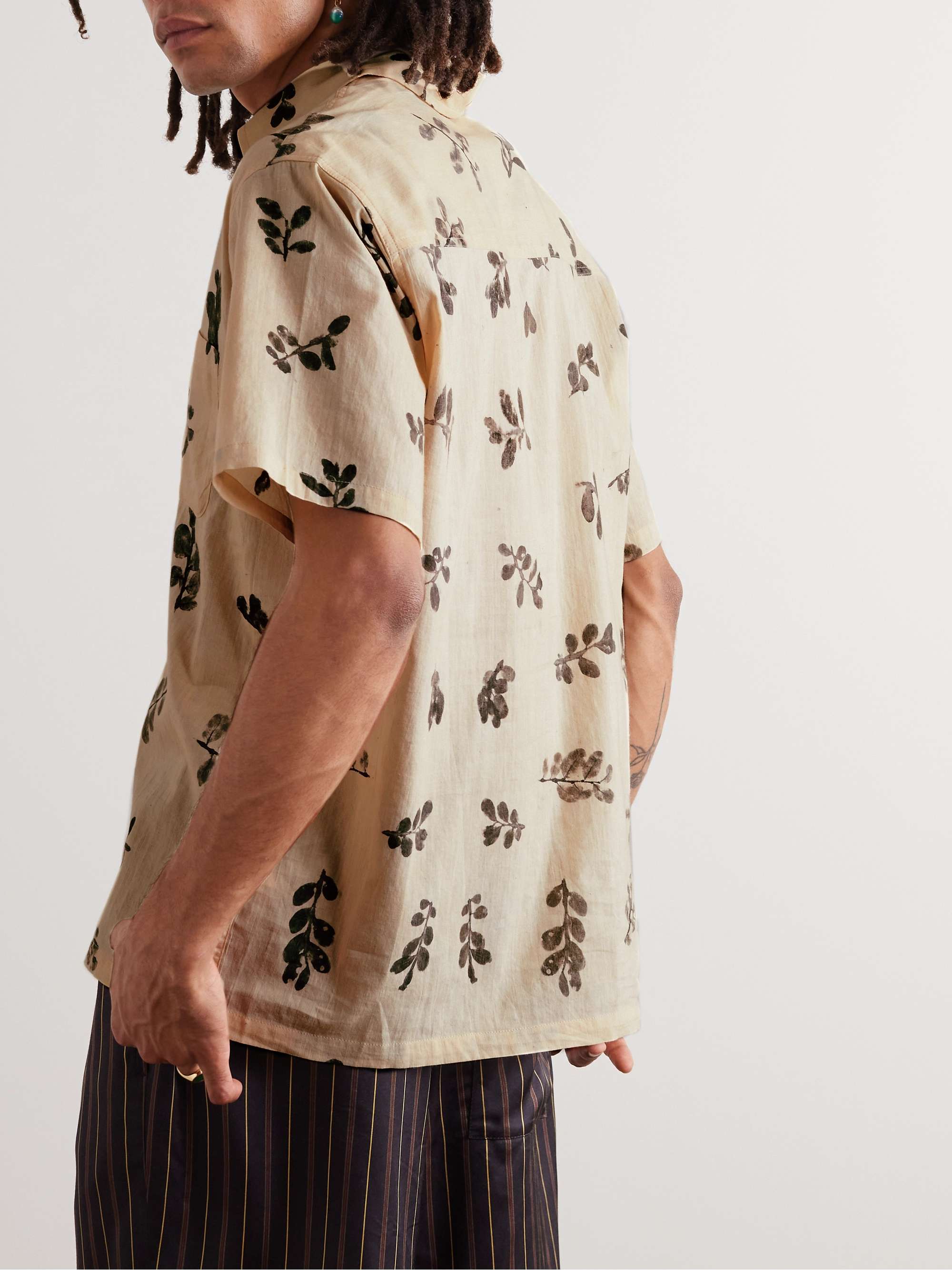KARTIK RESEARCH Printed Cotton Shirt for Men | MR PORTER KARTIK RESEARCH Printed Cotton Shirt for Men | MR PORTER