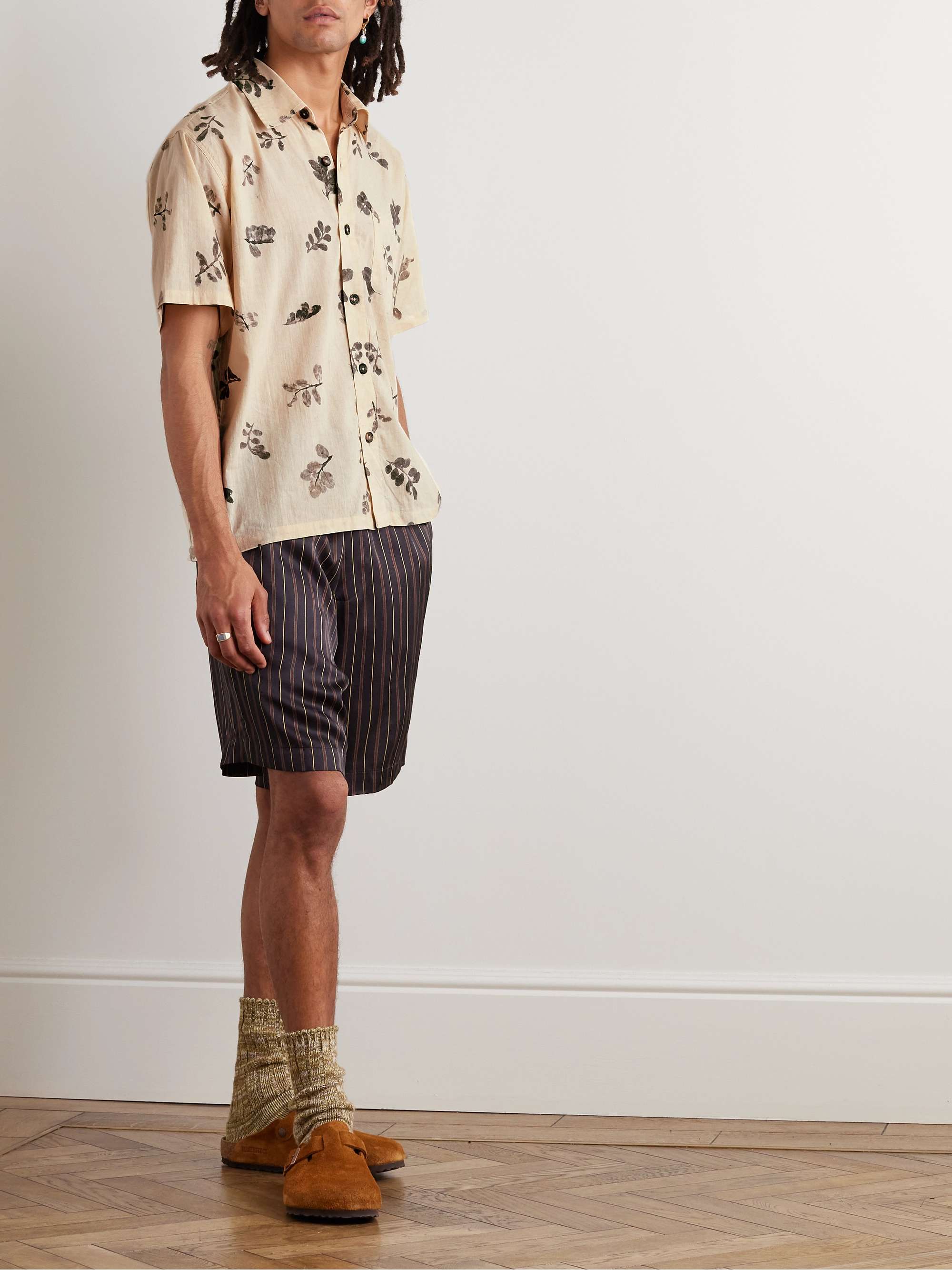 KARTIK RESEARCH Printed Cotton Shirt for Men | MR PORTER KARTIK RESEARCH Printed Cotton Shirt for Men | MR PORTER
