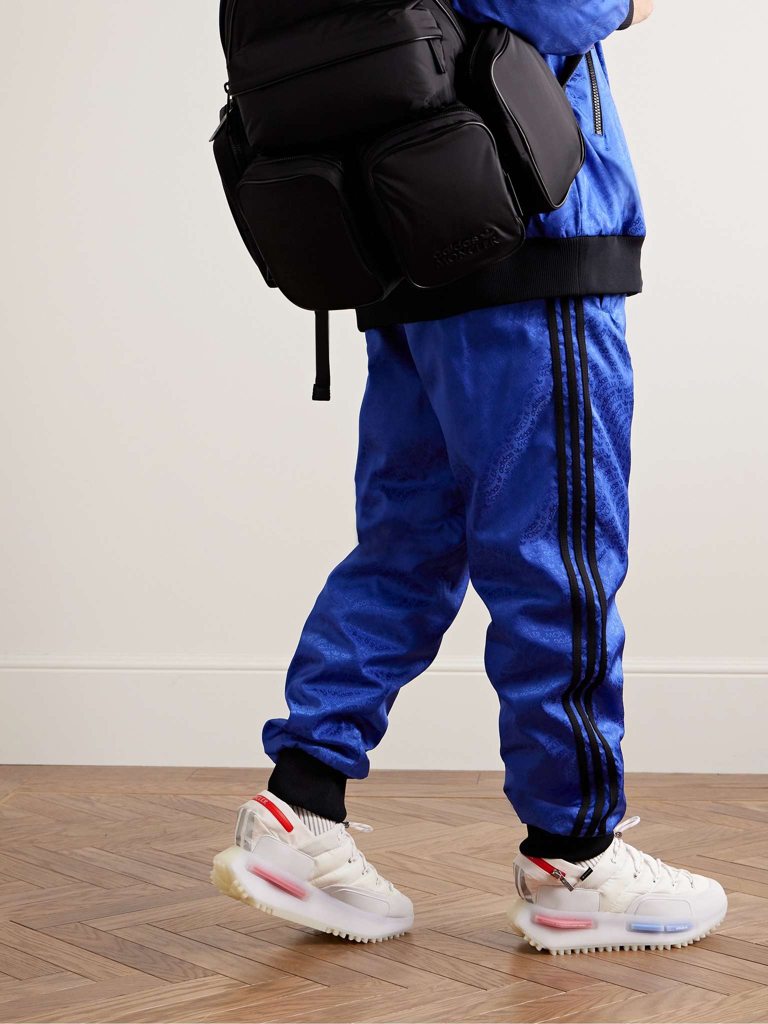 MONCLER GENIUS + adidas Originals NMD Runner Stretch Jersey-Trimmed ...