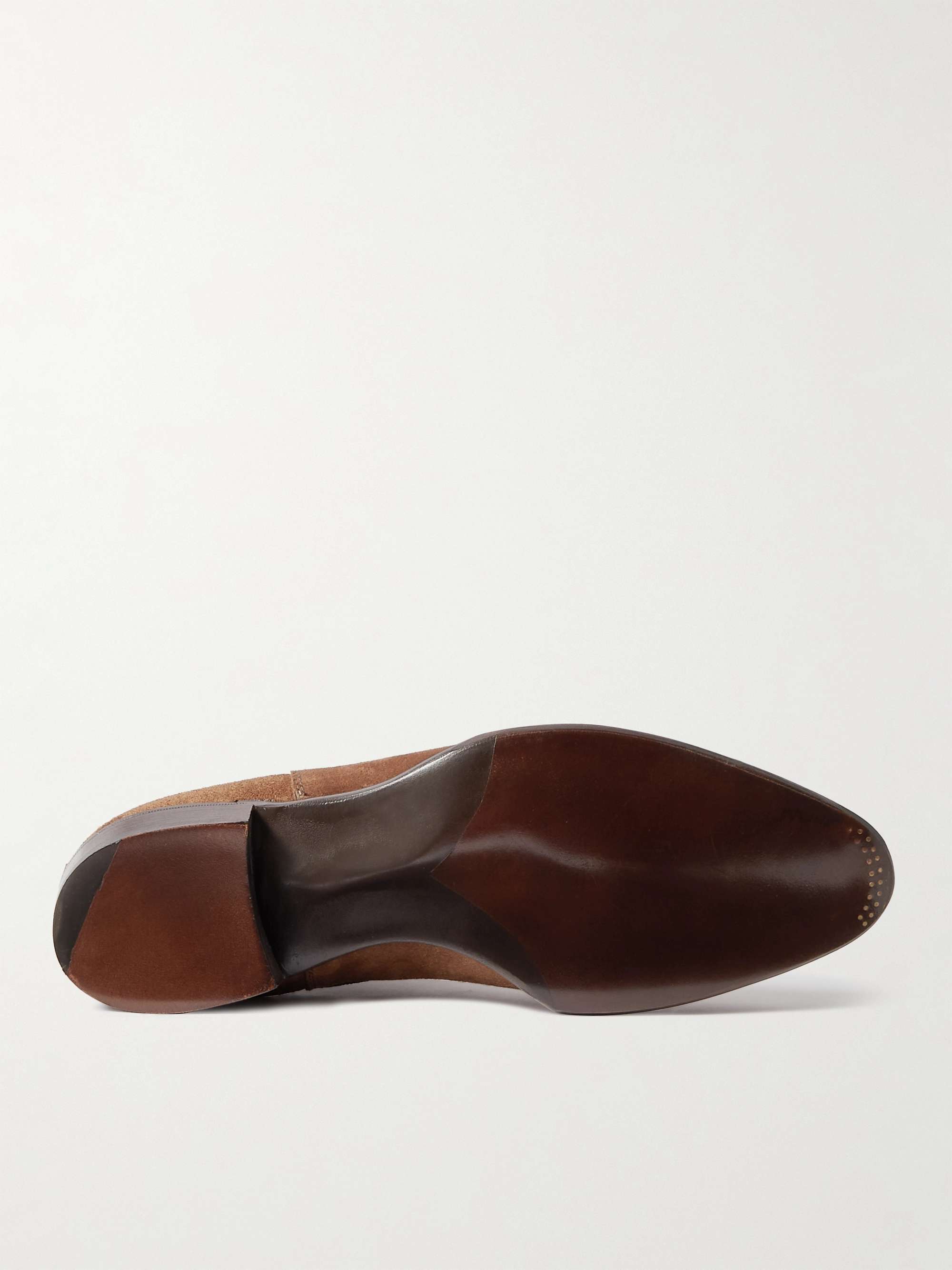 GEORGE CLEVERLEY Jason Suede Chelsea Boots for Men | MR PORTER