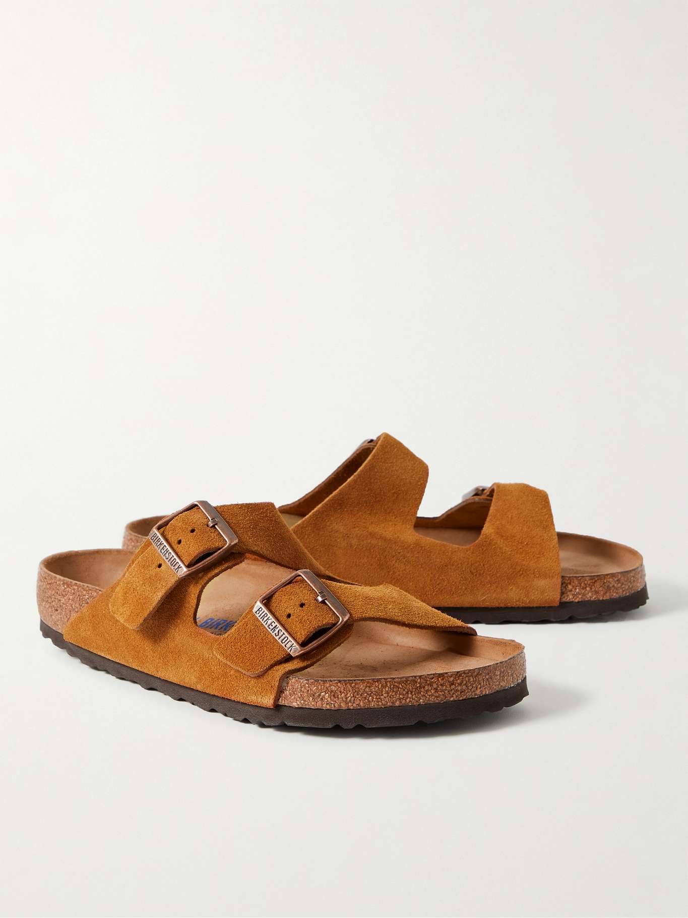 BIRKENSTOCK Arizona Suede Sandals for Men | MR PORTER