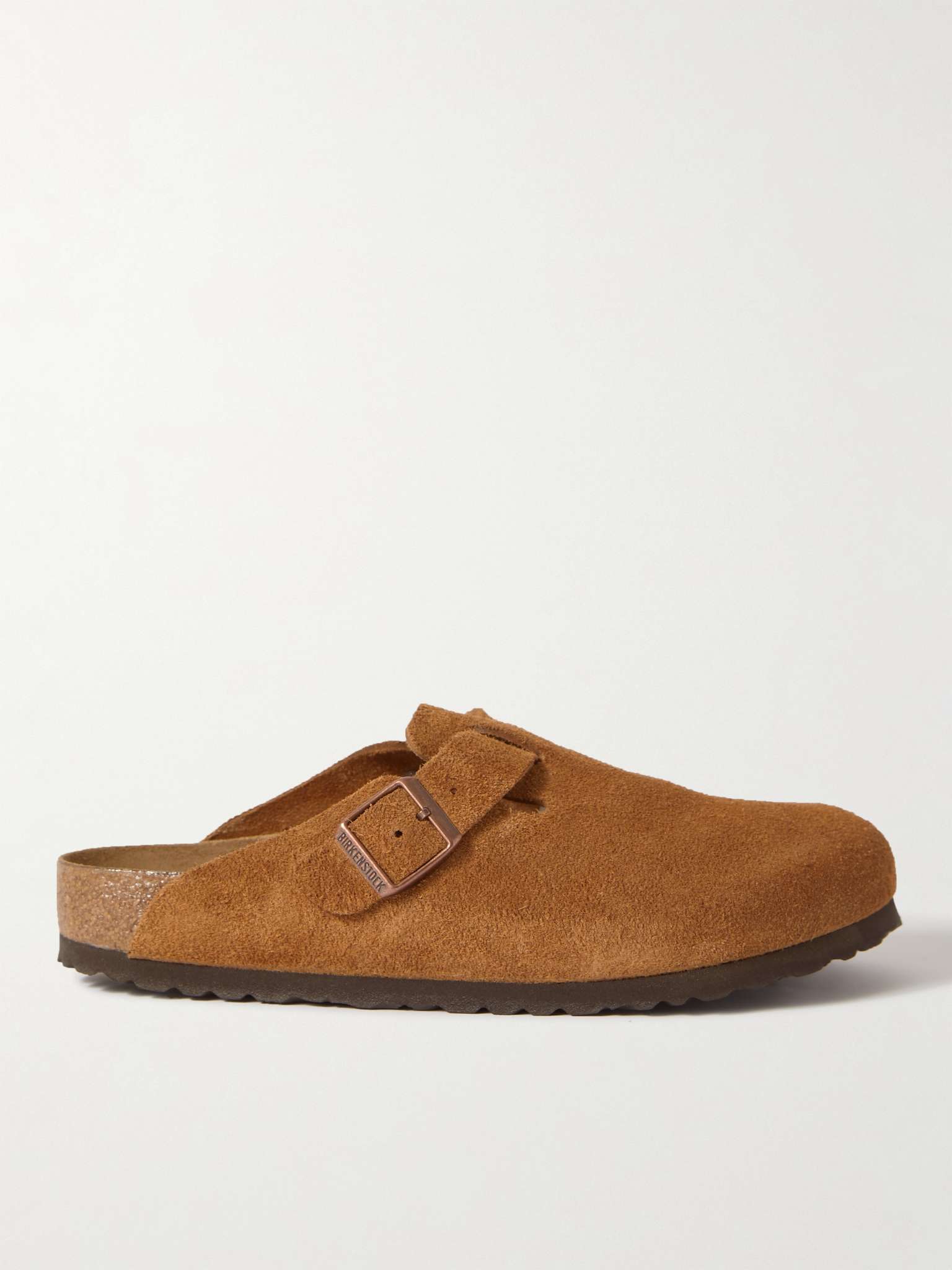 BIRKENSTOCK Boston Suede Clogs for Men | MR PORTER