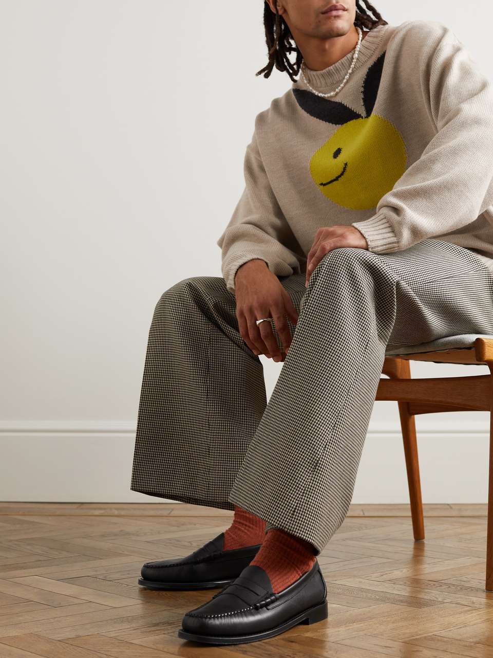 G.H. BASS & CO. Weejuns Heritage Larson Leather Penny Loafers for Men ...