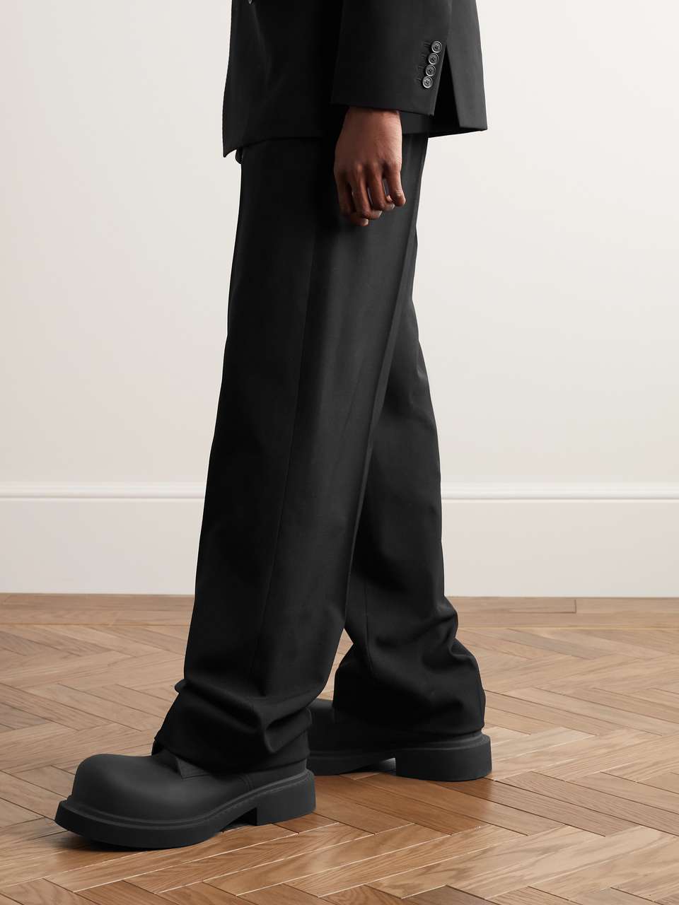 BALENCIAGA Rubber Derby Shoes for Men | MR PORTER