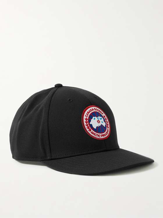 CANADA GOOSE Arctic Logo-Appliquéd Twill Baseball Cap for Men | MR PORTER