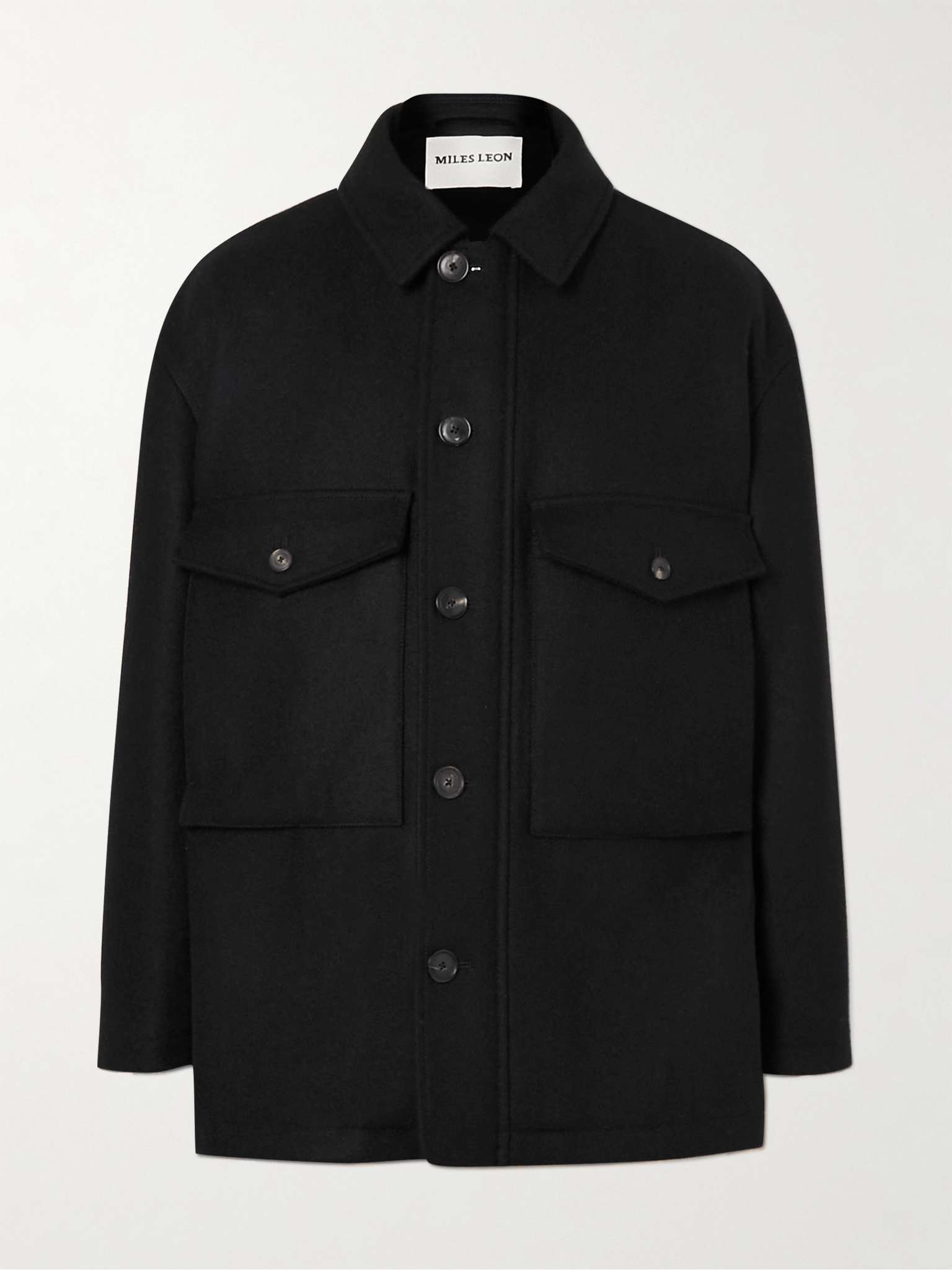 MILES LEON Bonsai Melton Wool Jacket for Men | MR PORTER