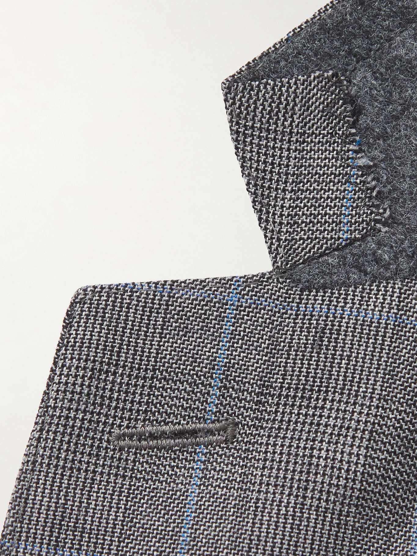 KINGSMAN Prince Of Wales Checked Wool Suit Jacket for Men | MR PORTER