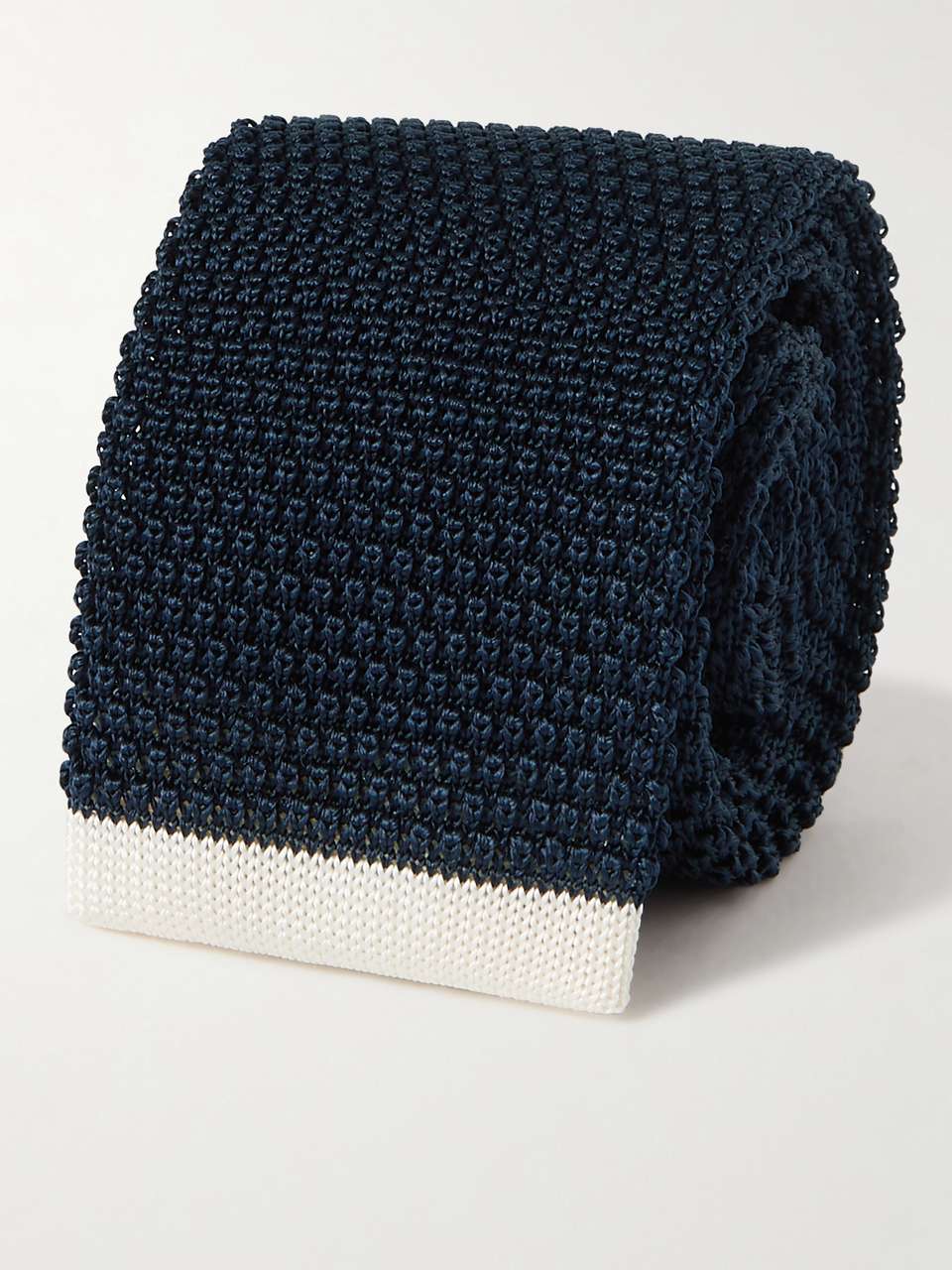 MR P. Knitted Silk Tie for Men | MR PORTER