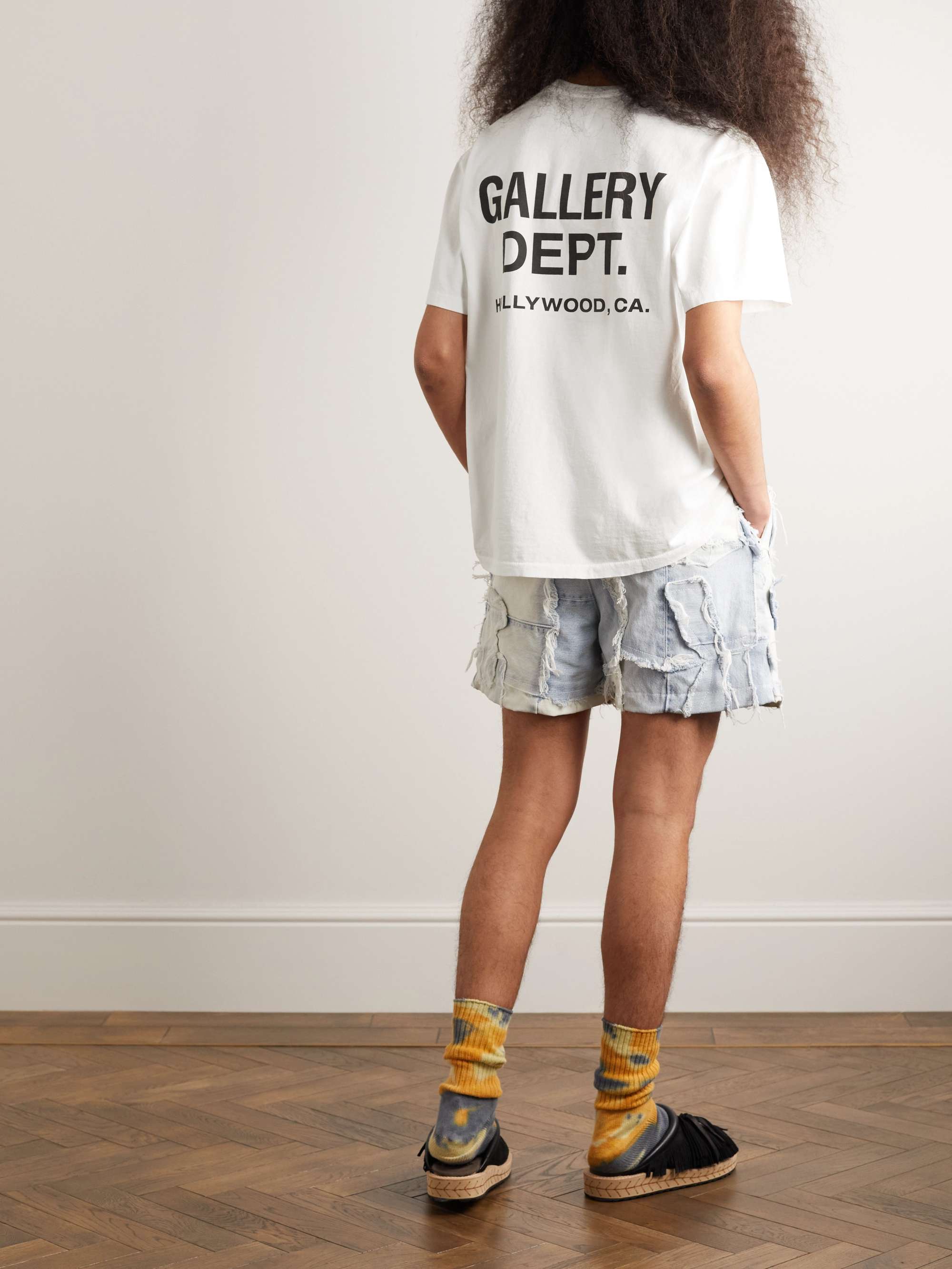 GALLERY DEPT. Logo-Print Cotton-Jersey T-Shirt for Men | MR PORTER