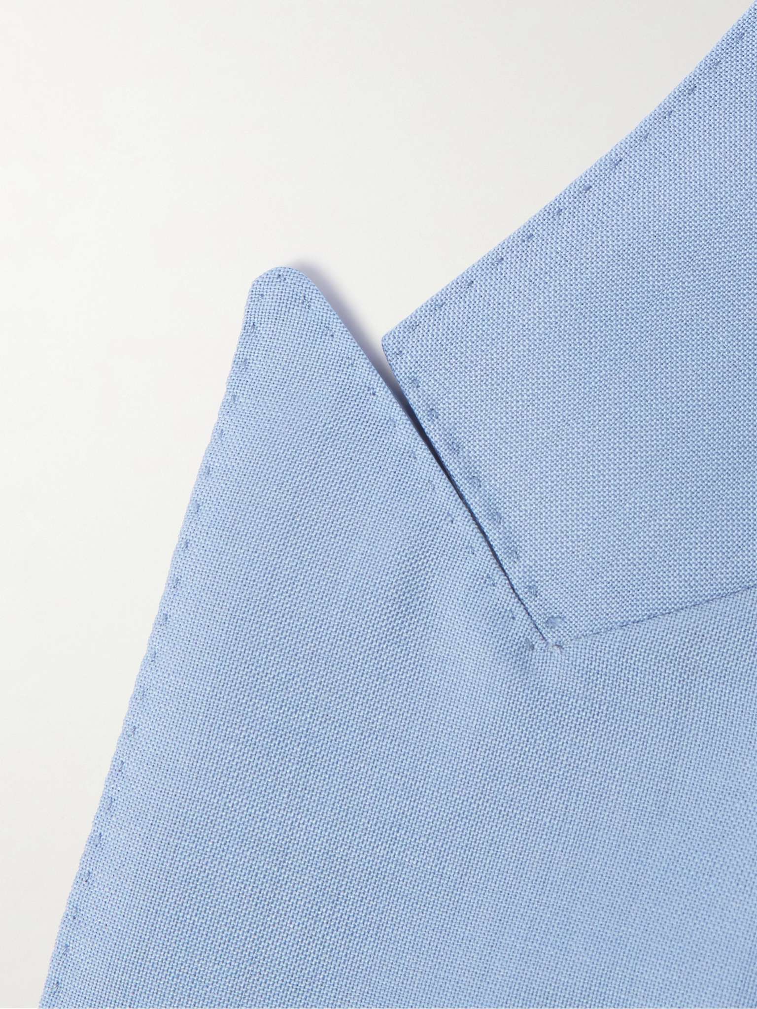 TOM FORD Atticus Double-Breasted Mohair and Wool-Blend Suit Jacket for ...