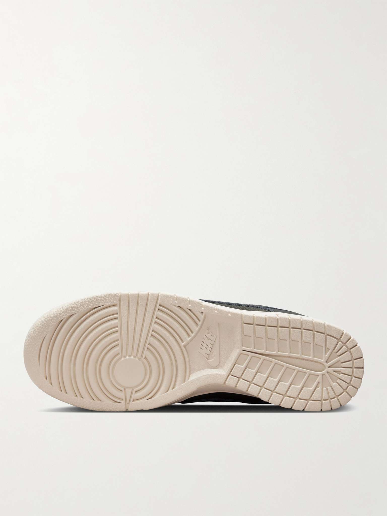 NIKE Dunk Low Retro PRM NBHD Leather-Trimmed Canvas Sneakers for Men ...