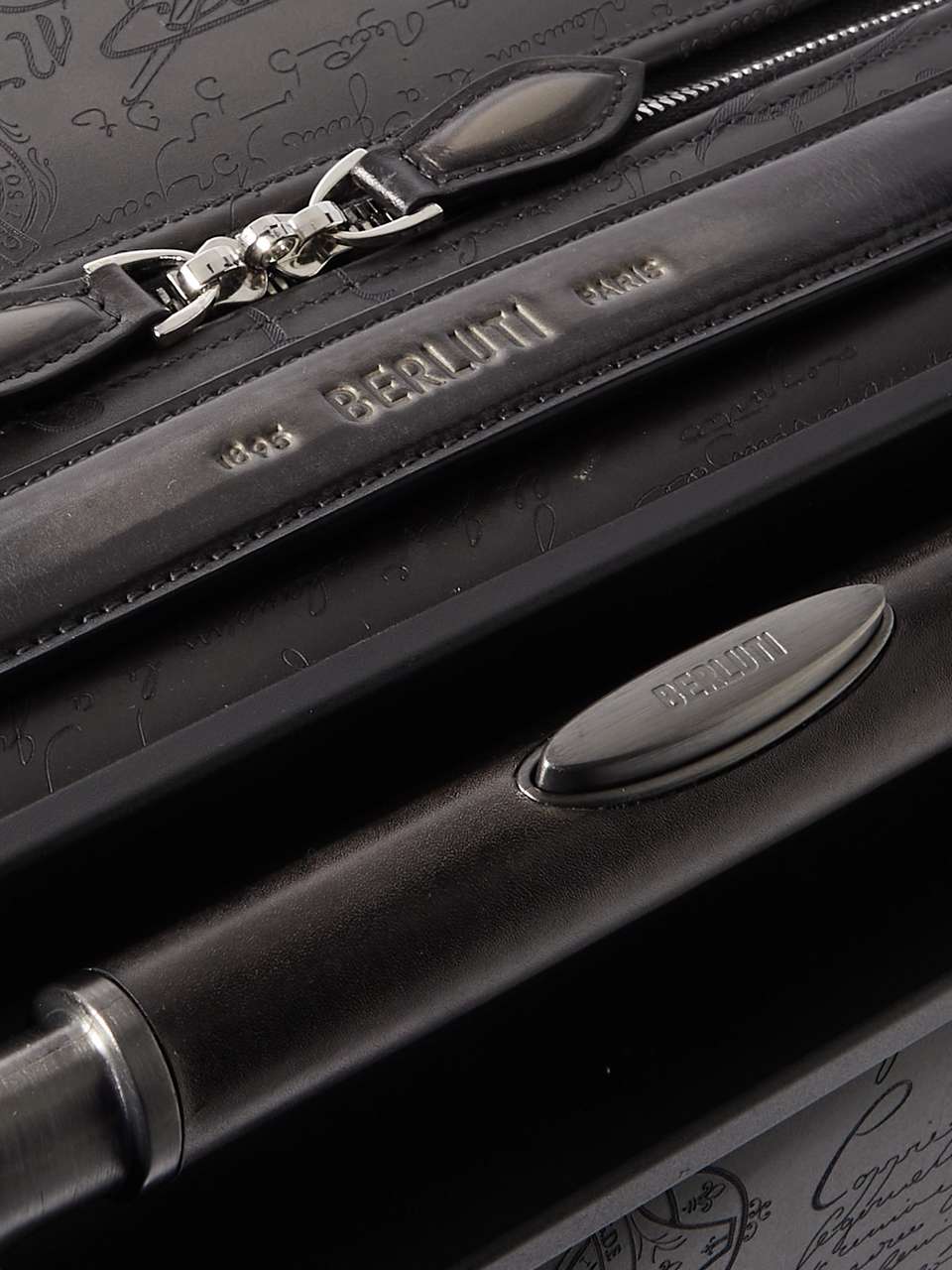 BERLUTI Formula 1005 Scritto Venezia Leather Suitcase for Men | MR PORTER