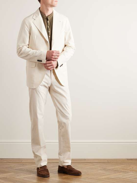 MASSIMO ALBA Sloop Cotton Suit for Men | MR PORTER
