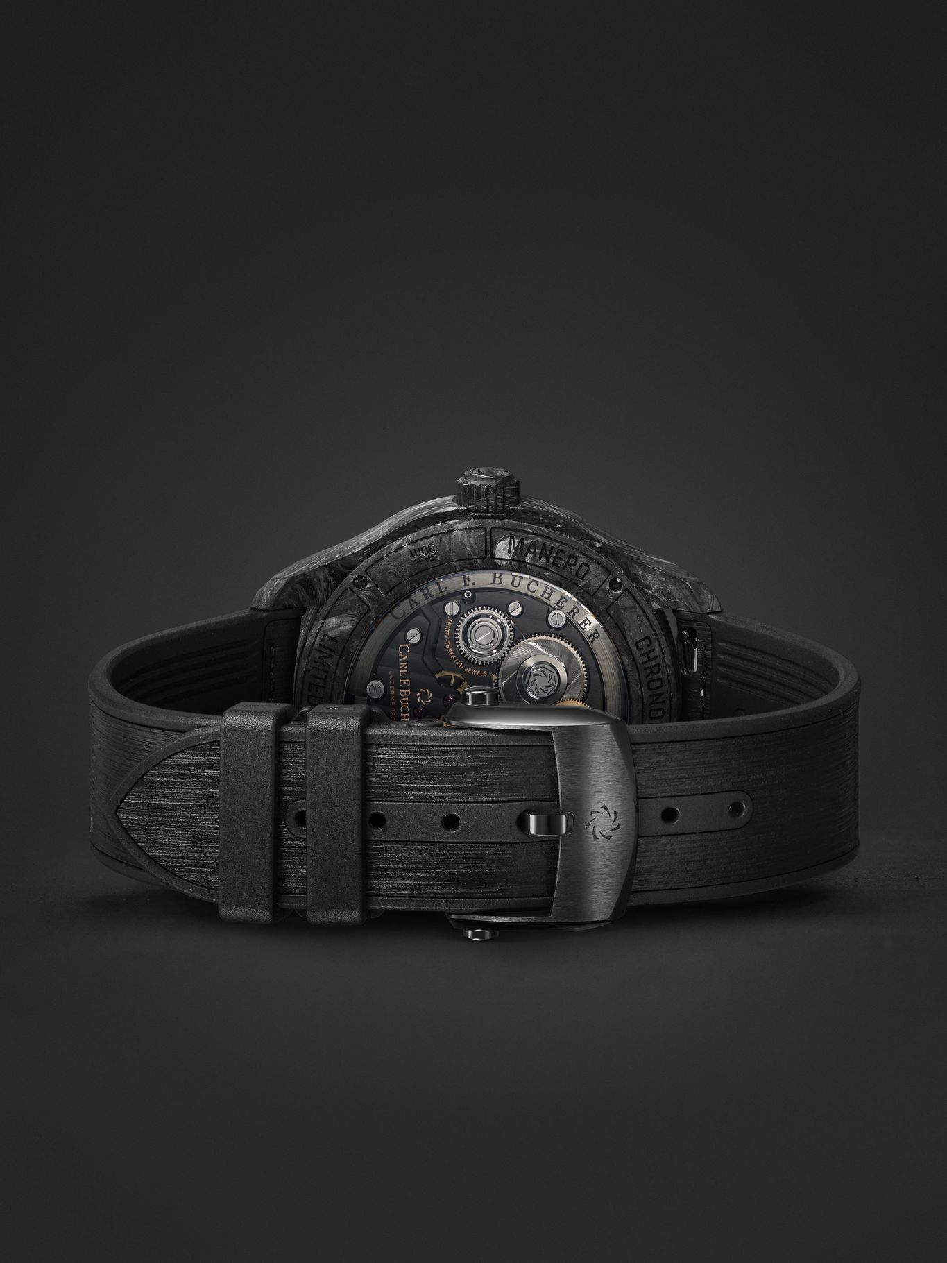 CARL F. BUCHERER Manero Peripheral BigDate Limited Edition Automatic 41 ...