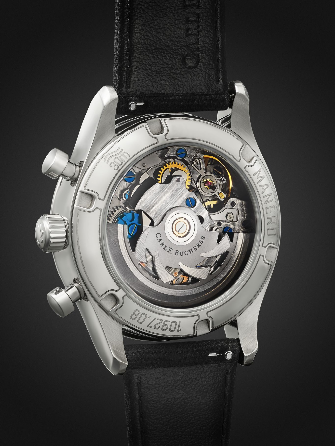 CARL F. BUCHERER Manero Flyback Automatic Chronograph 40mm Steel and ...