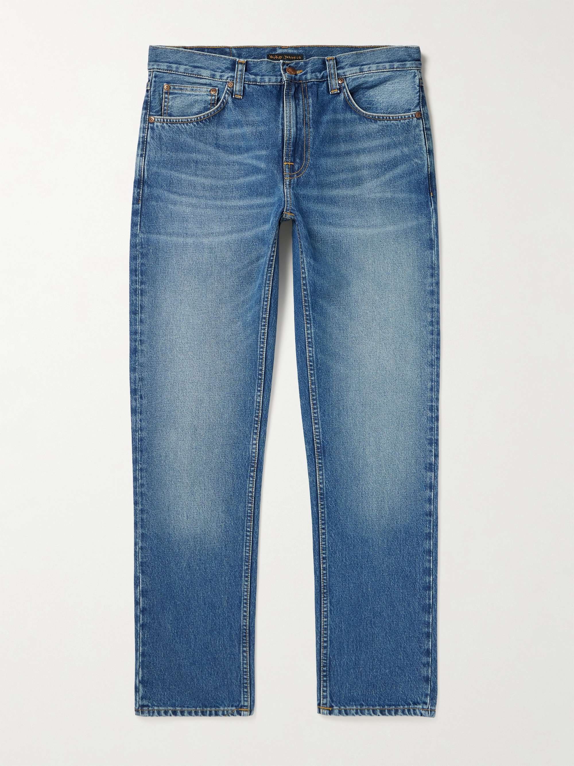NUDIE JEANS Gritty Jackson Slim-Fit Jeans for Men | MR PORTER