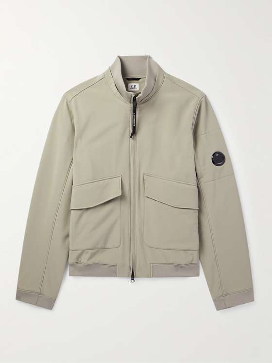 C.P. COMPANY Logo-Appliqued Shell-R Bomber Jacket for Men | MR PORTER