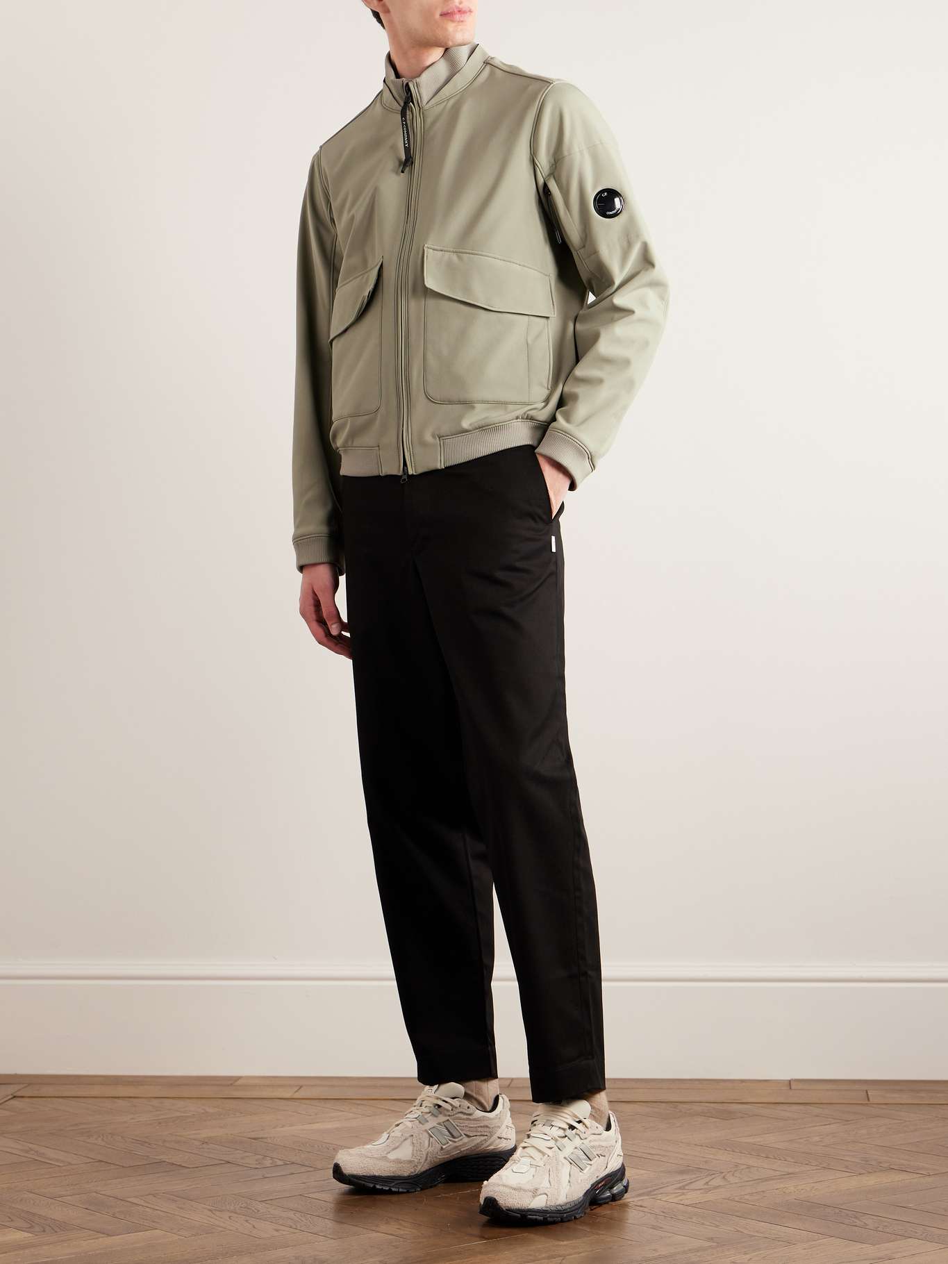 C.P. COMPANY Logo-Appliqued Shell-R Bomber Jacket for Men | MR PORTER