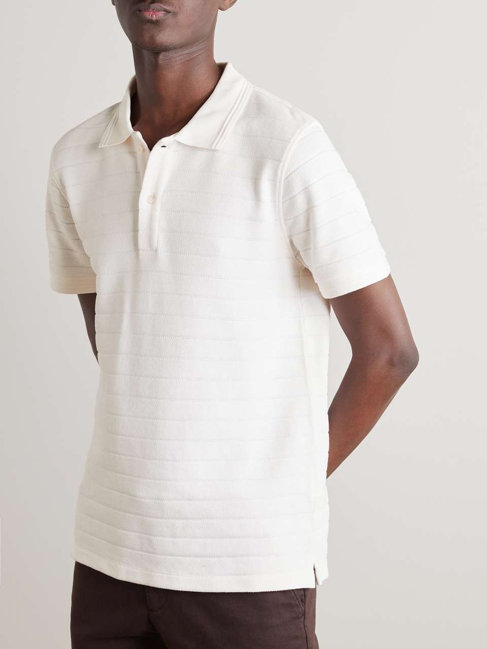 MR P. Organic Cotton-Piqué Polo Shirt for Men | MR PORTER