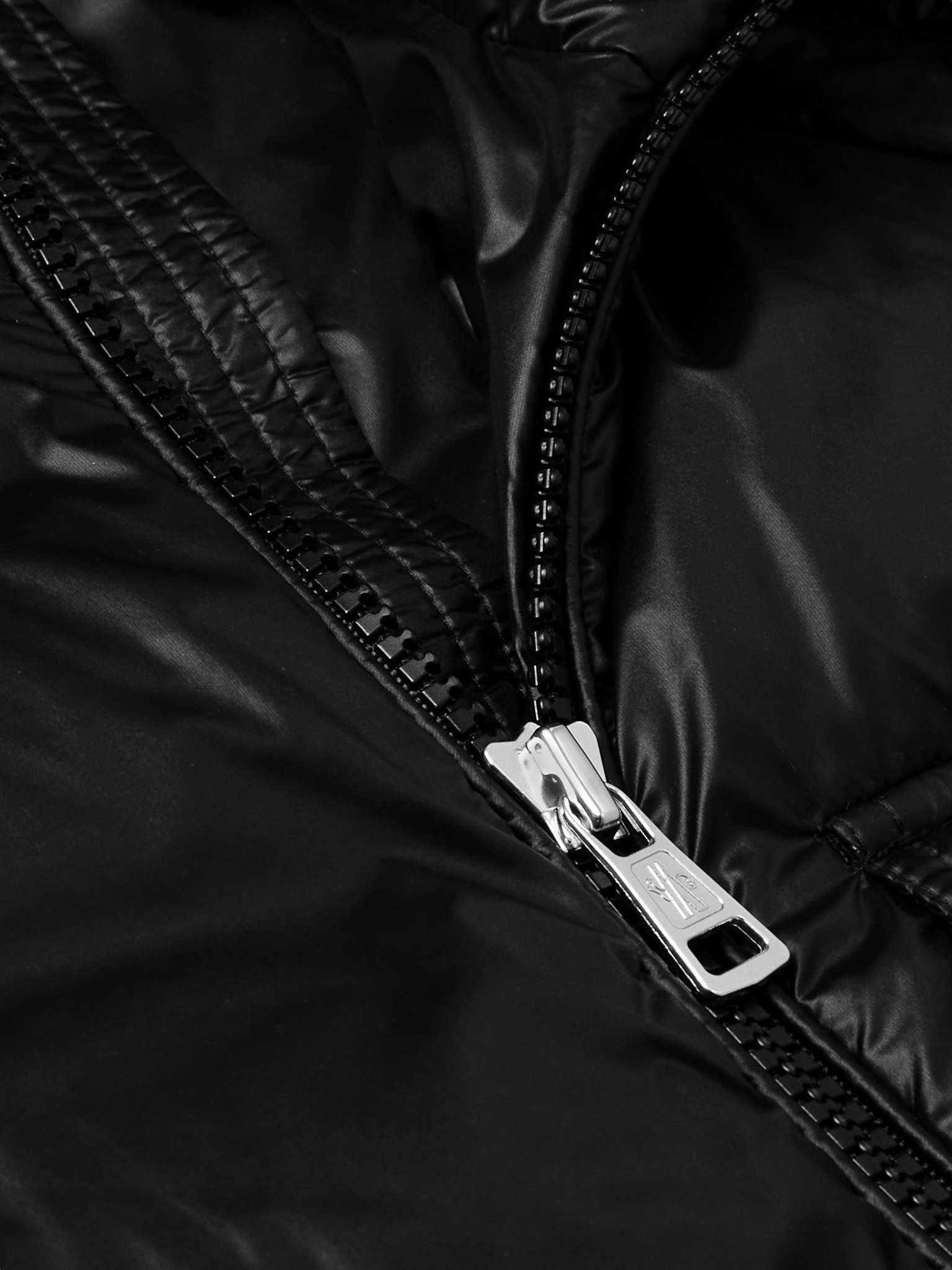 MONCLER Wollaston Logo-Appliquéd Quilted Shell Hooded Down Jacket for ...