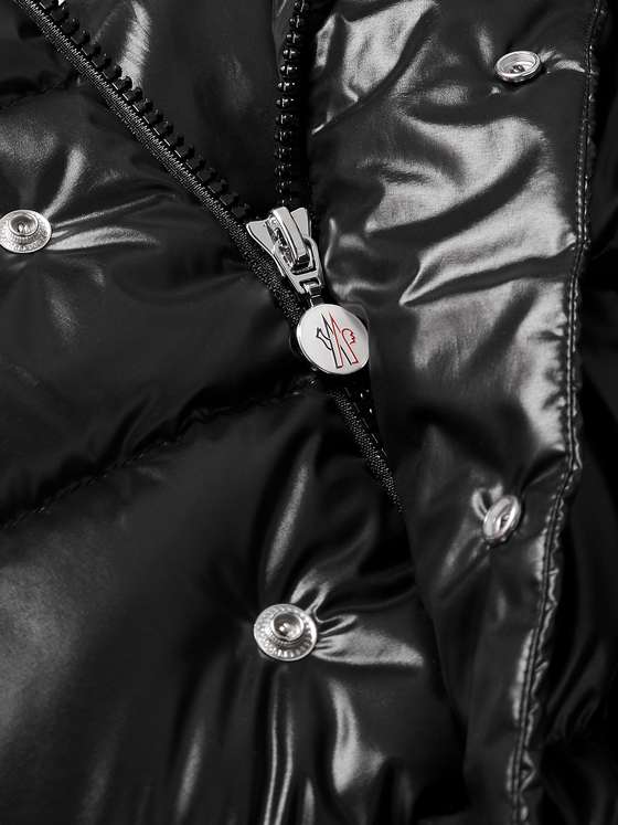 MONCLER Lule Logo-Appliquéd Quilted Shell Down Jacket for Men | MR PORTER