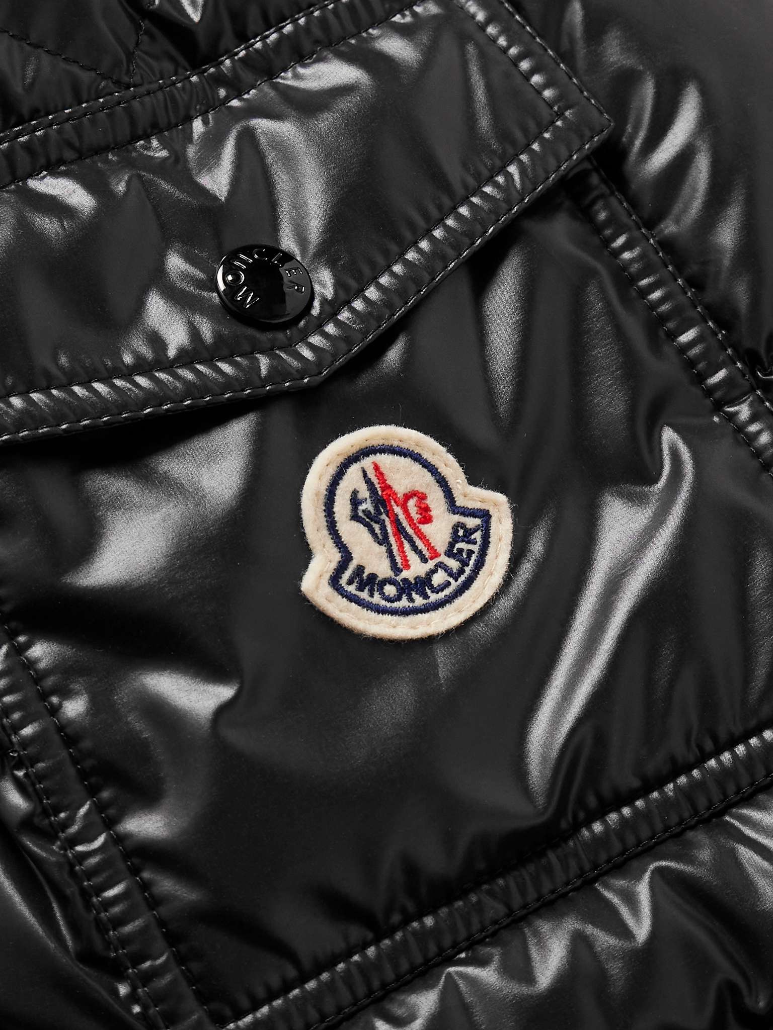 MONCLER Lule Logo-Appliquéd Quilted Shell Down Jacket for Men | MR PORTER