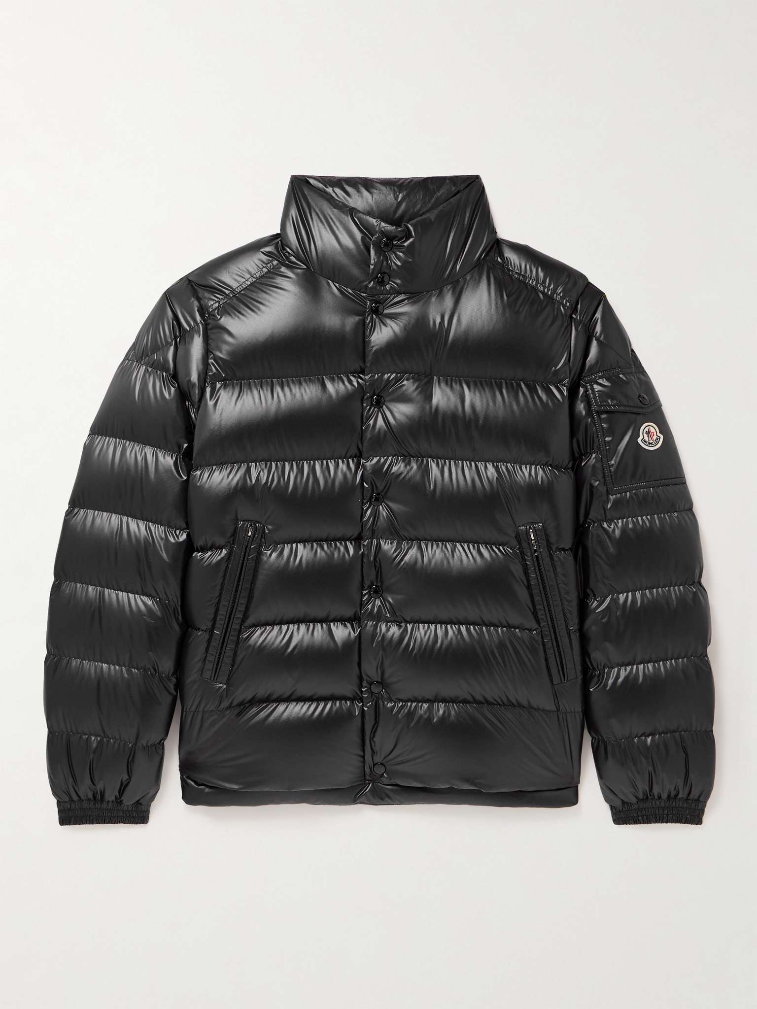 MONCLER Lule Logo-Appliquéd Quilted Shell Down Jacket for Men | MR PORTER