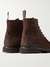 Dark brown Grassmere Waxed-Suede Boots | TRICKER'S | MR PORTER