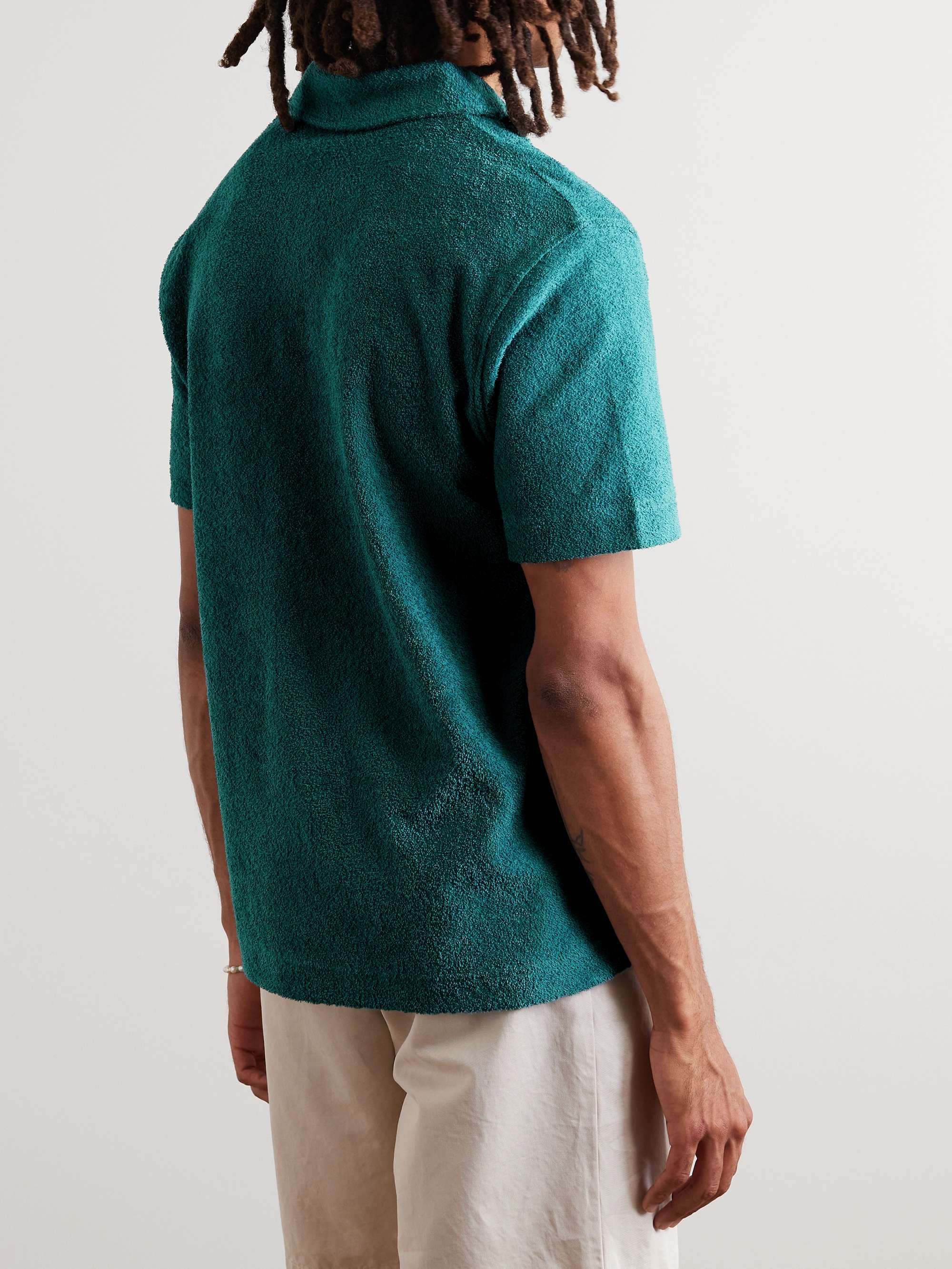 MR P. Cotton-Terry Polo Shirt for Men | MR PORTER