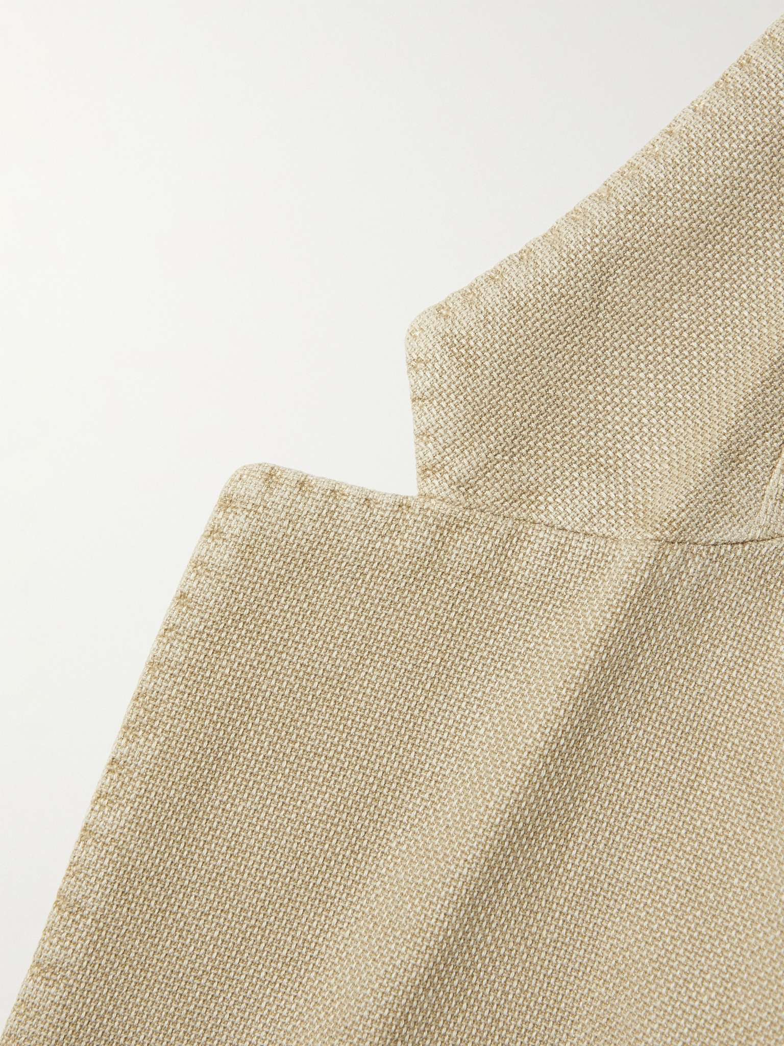 INCOTEX Slim-Fit Cotton and Ramie-Blend Blazer for Men | MR PORTER