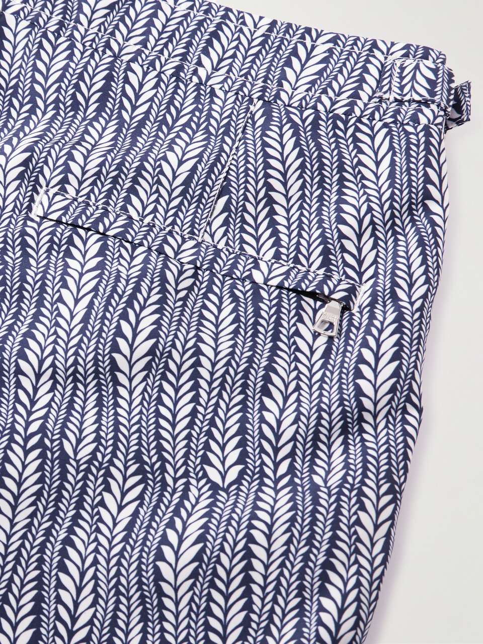 ORLEBAR BROWN Bulldog Fern Straight-Leg Mid-Length Printed Swim Shorts ...