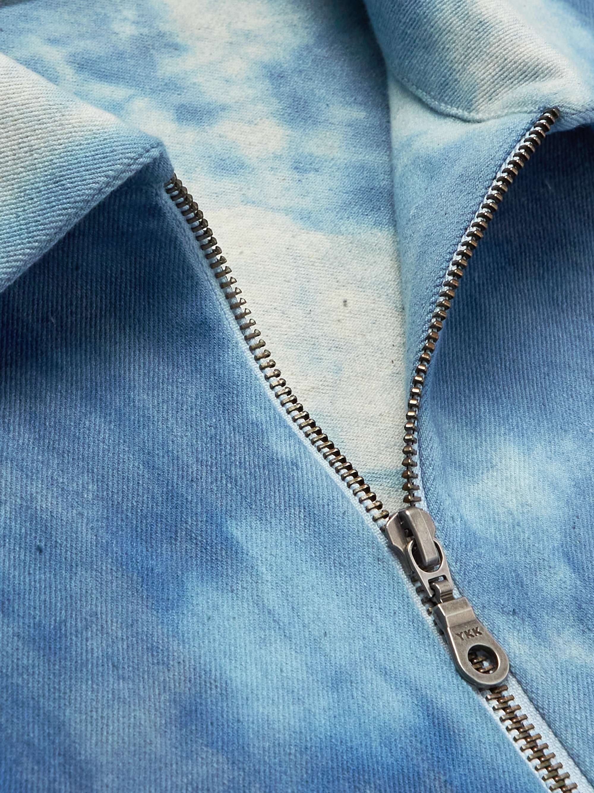 Blue Tie-Dyed Denim Jacket | 11.11/ELEVEN ELEVEN | MR PORTER