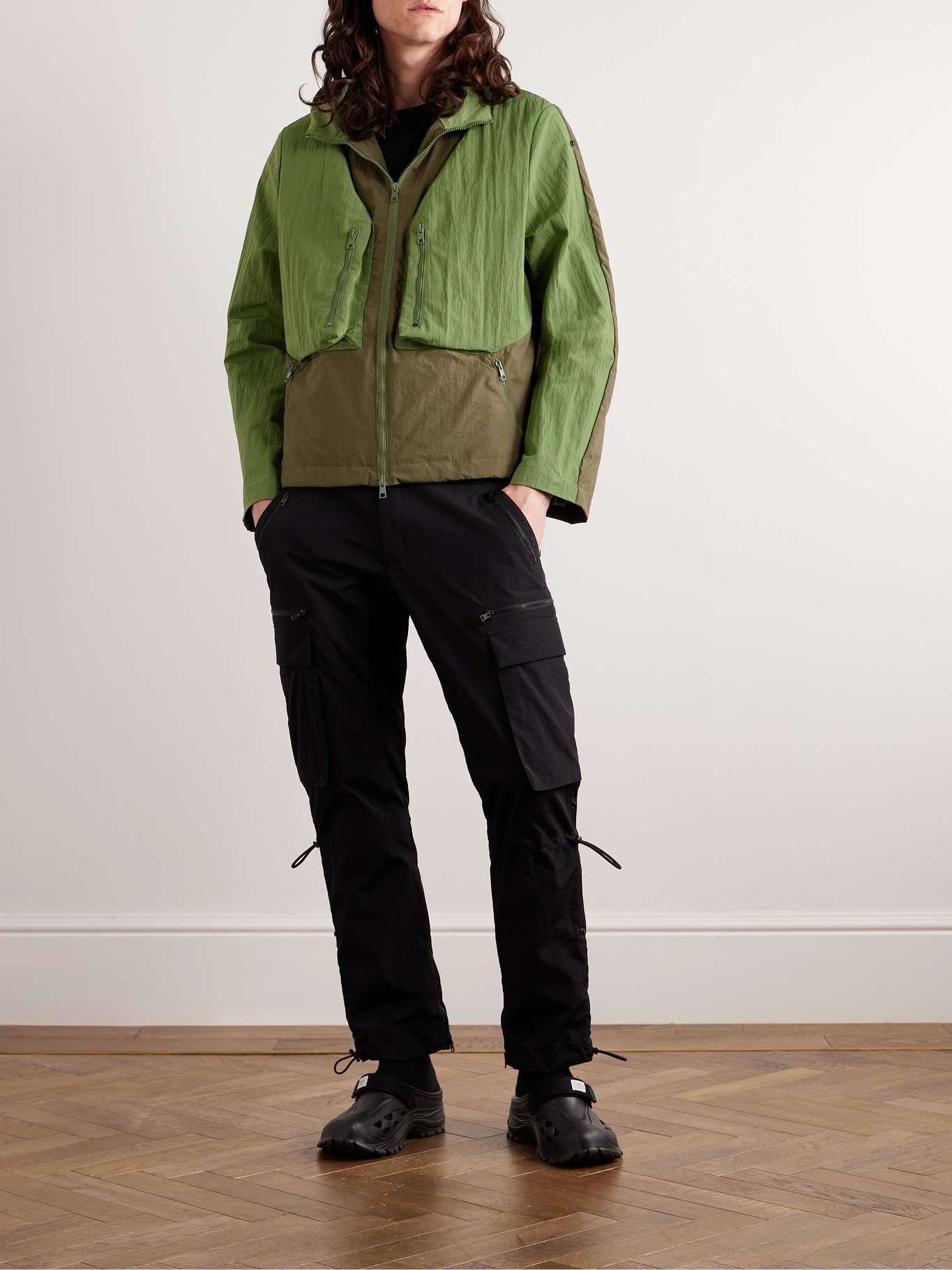 SAIF UD DEEN Action Two-Tone Shell Jacket for Men | MR PORTER