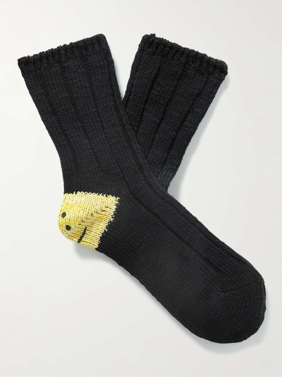 KAPITAL Intarsia Cotton-Blend Socks for Men | MR PORTER
